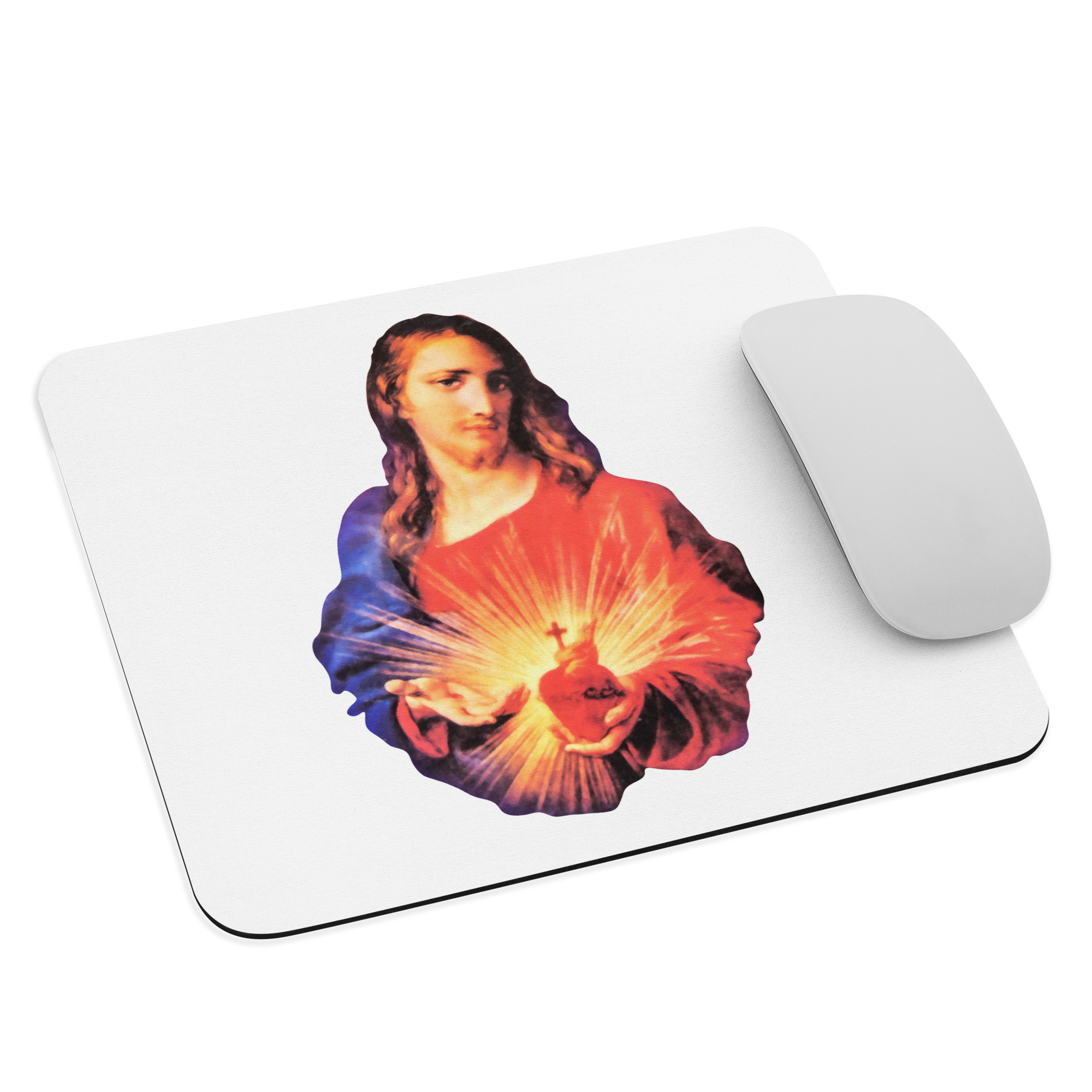 Sacred Heart of Jesus Mouse pad - Catholic Clothing Collection