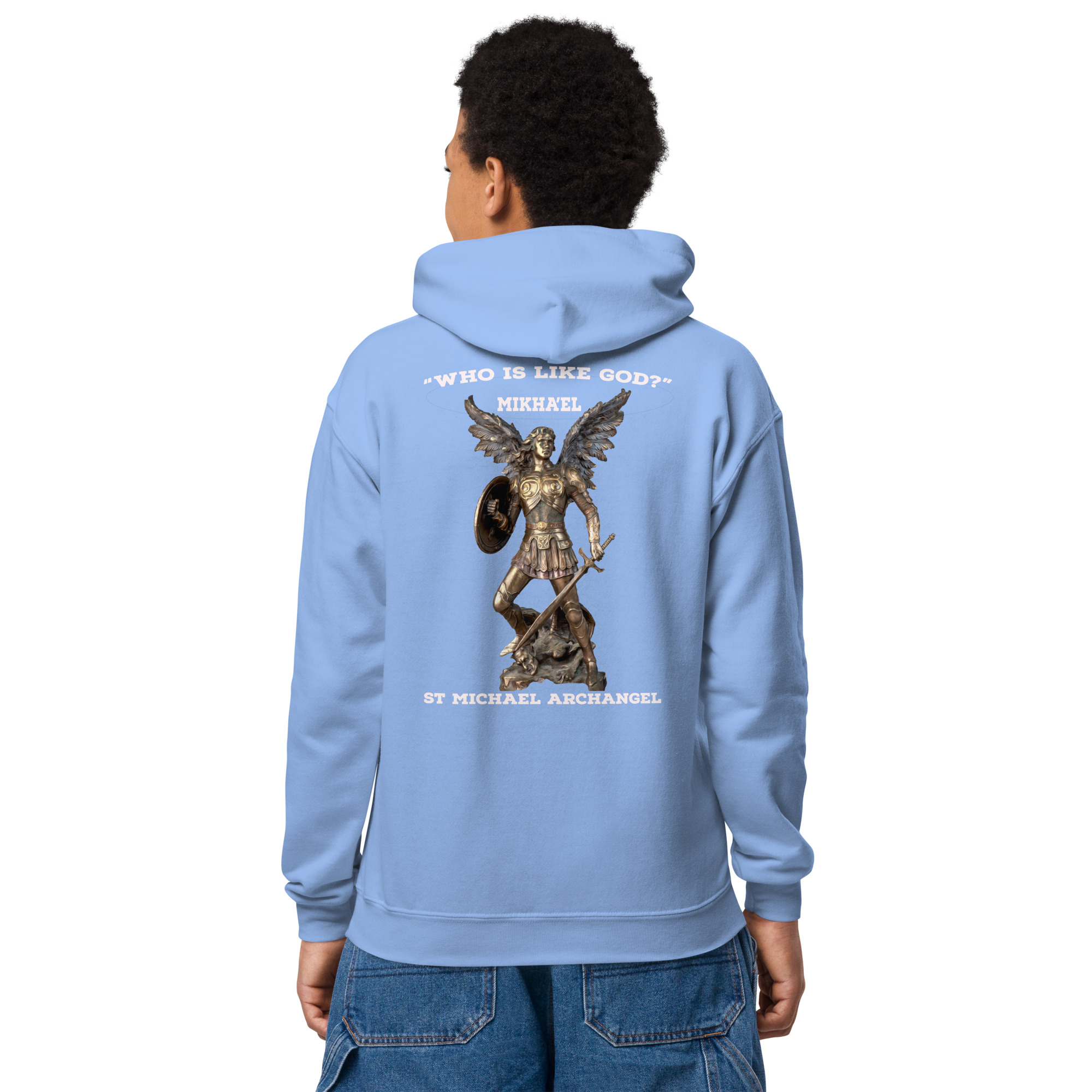 Michael Archangel Mikhael Children’s Hoodie - Catholic Clothing Collection